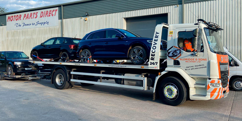 Breakdown & Recovery Service | Aldridge & Sons Recovery Ltd